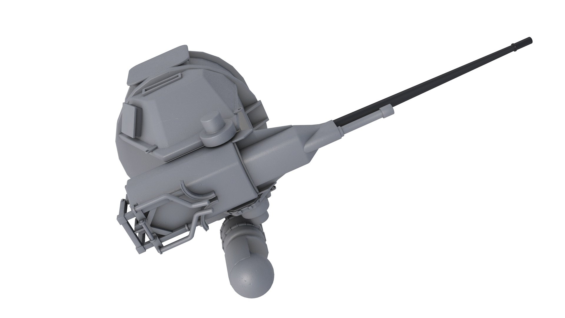 3D M242 Bushmaster Autocannon - TurboSquid 2052778