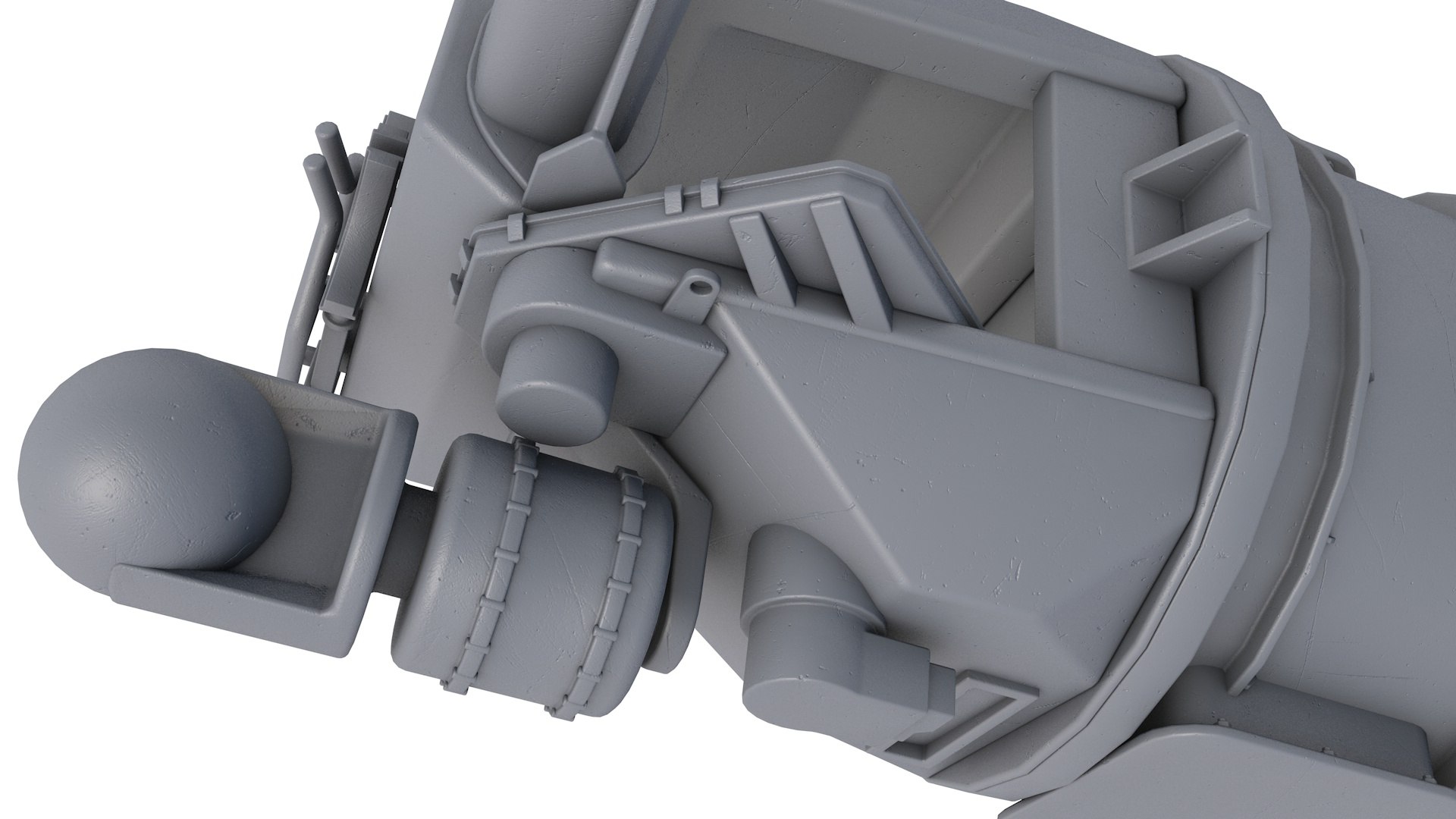 3D M242 Bushmaster Autocannon - TurboSquid 2052778