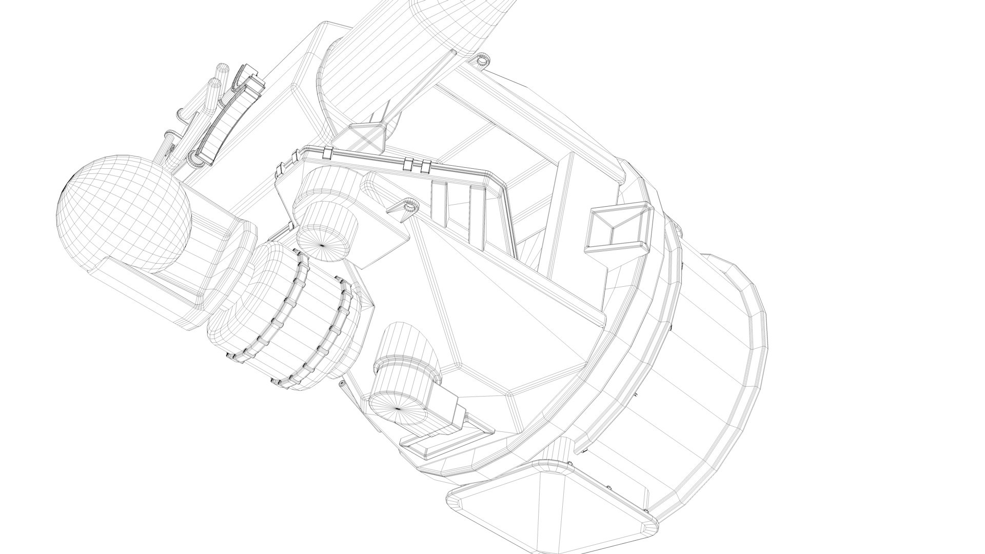 3D M242 Bushmaster Autocannon - TurboSquid 2052778