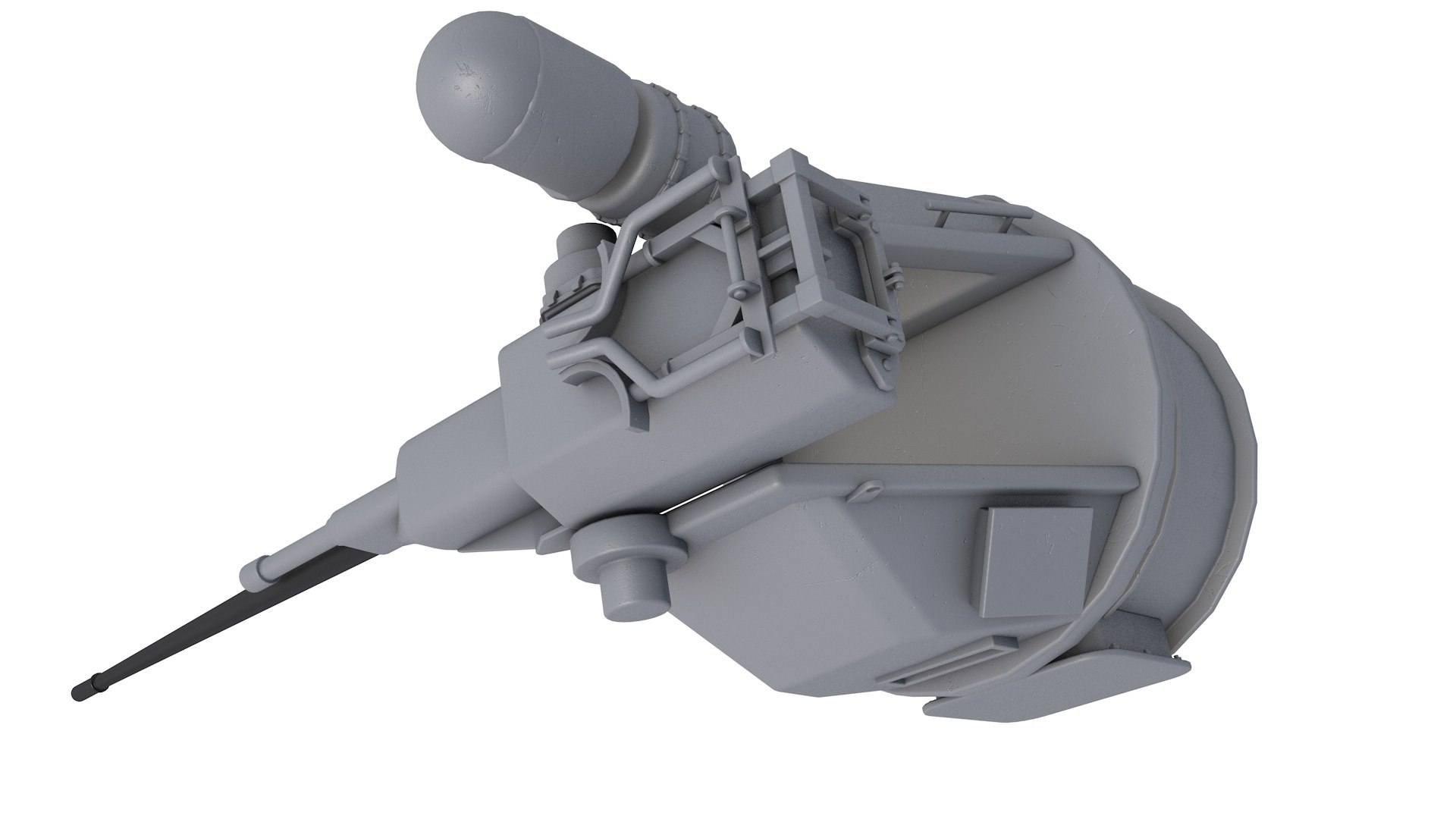 3D M242 Bushmaster Autocannon - TurboSquid 2052778