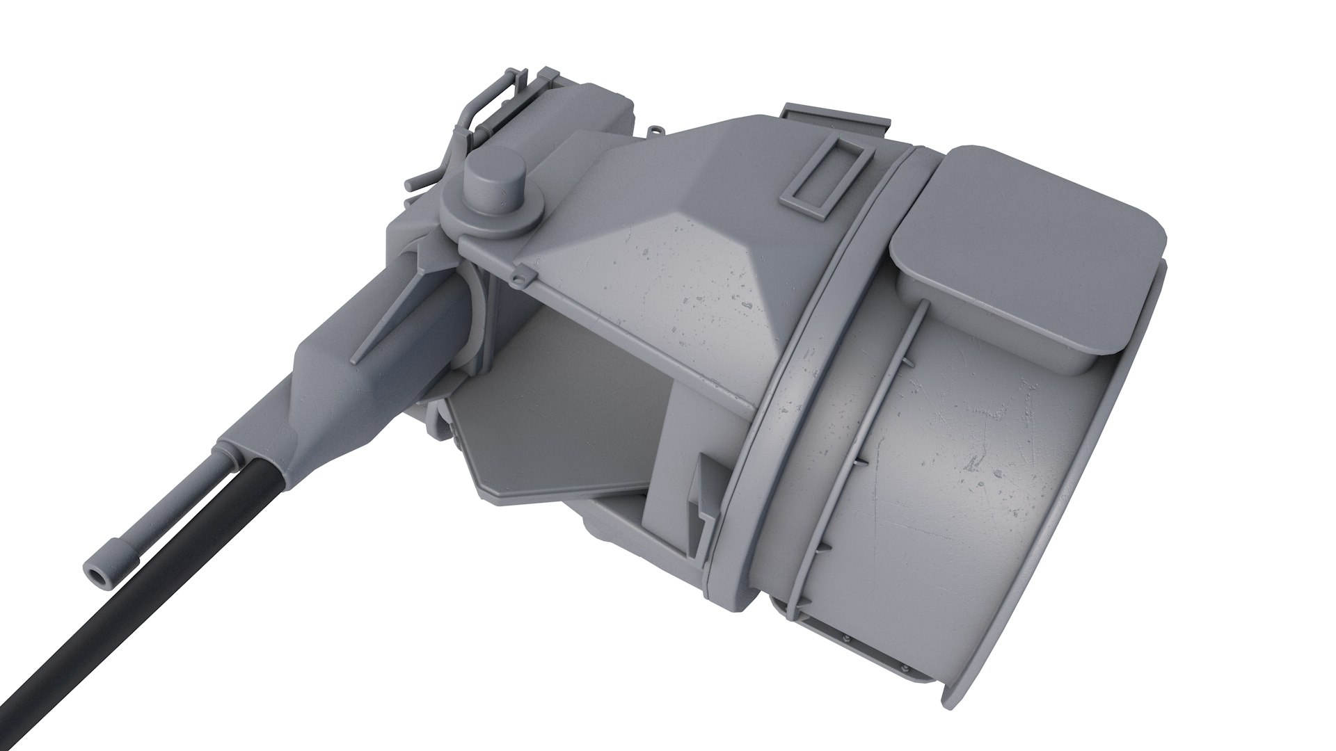 3D M242 Bushmaster Autocannon - TurboSquid 2052778