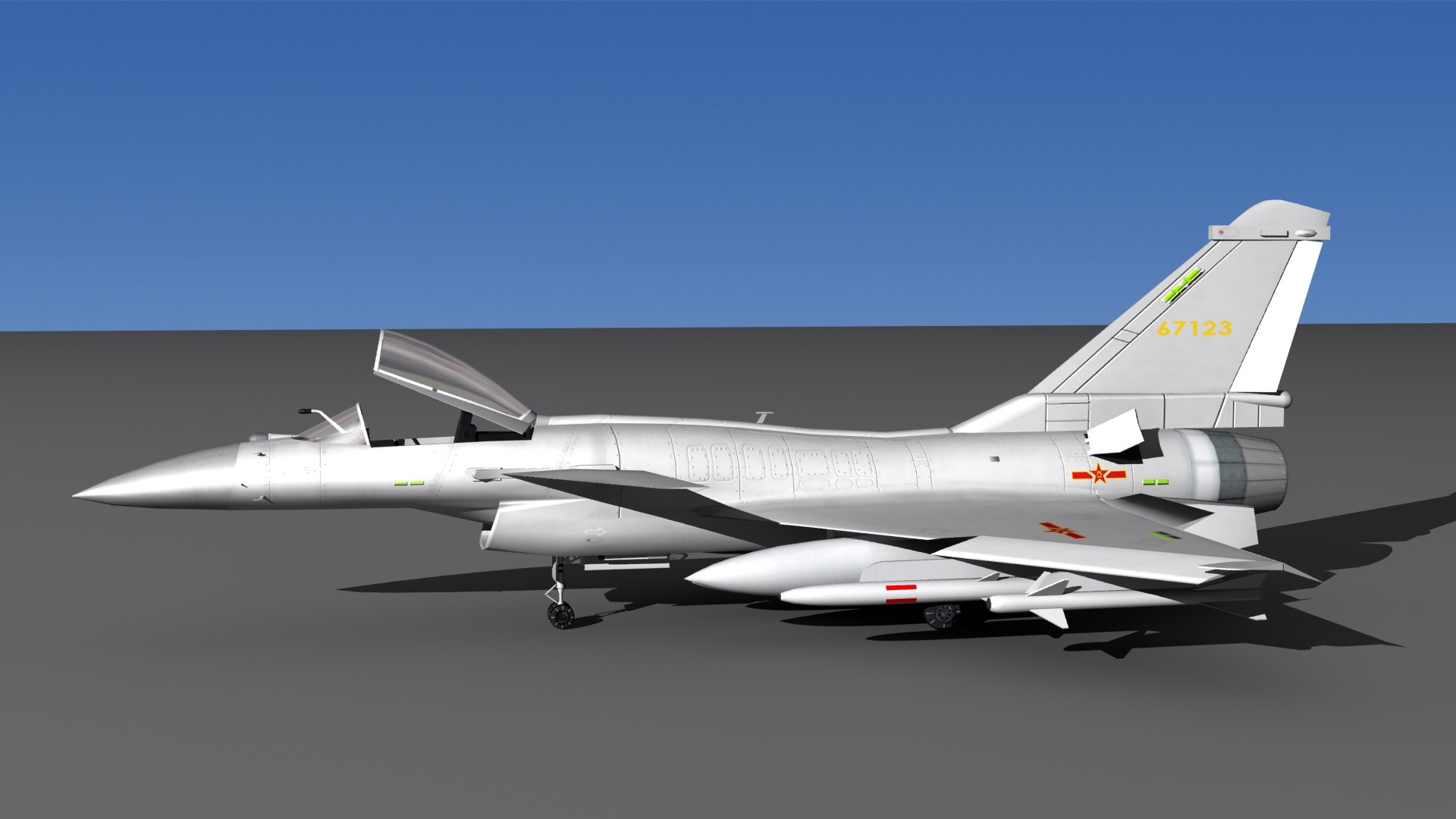 J-10C 3D Model - TurboSquid 1908677