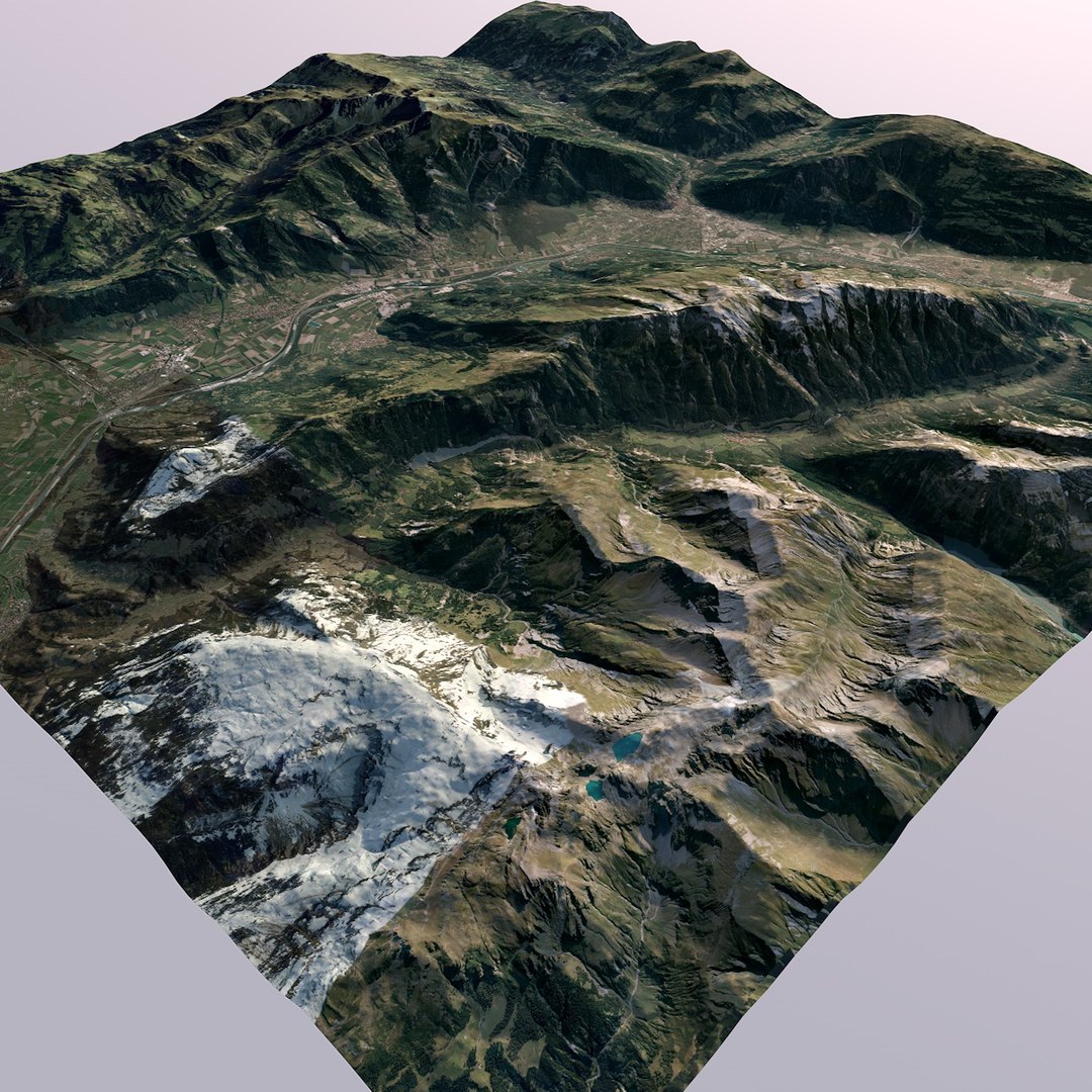 Games terrain 3D - TurboSquid 1152266