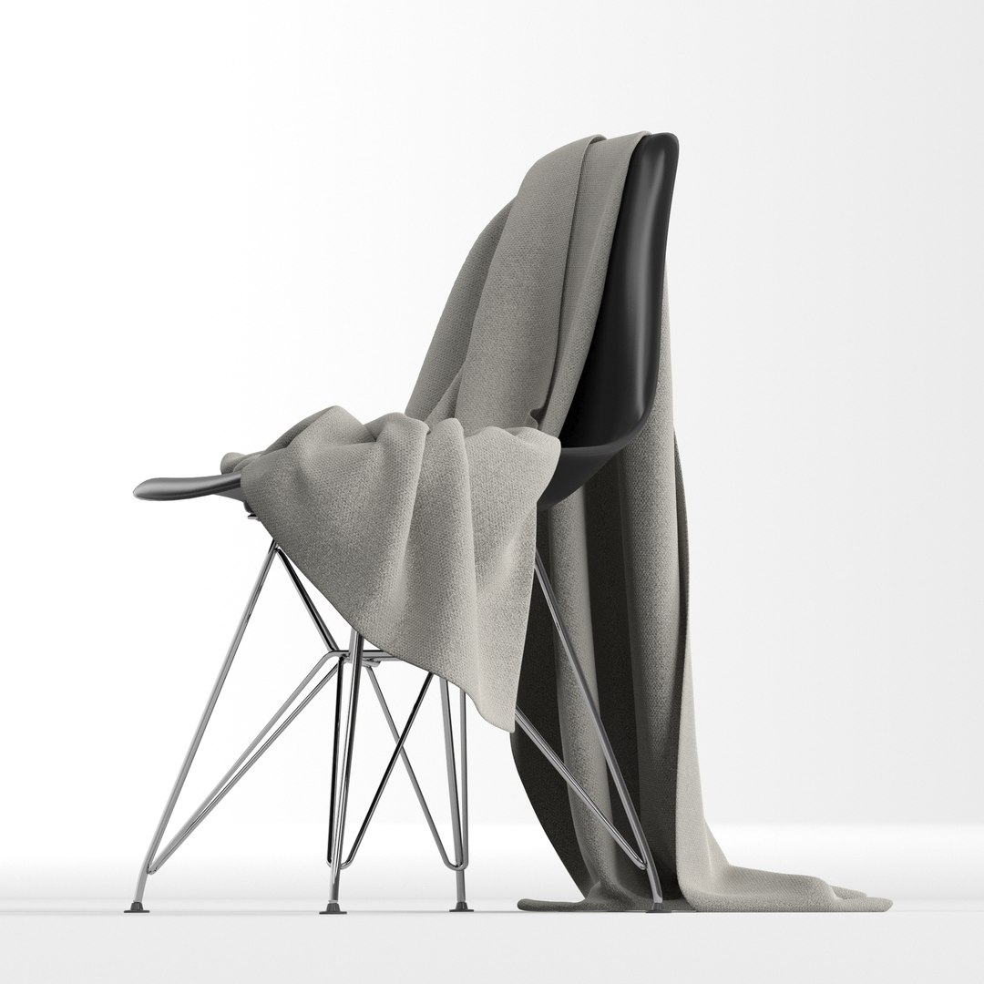 Eames Plastic Dsr Chair: 3D Model - TurboSquid 1317681