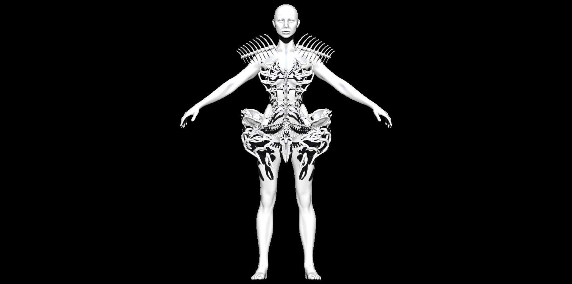 Bone Armour 3D Model - TurboSquid 1998978