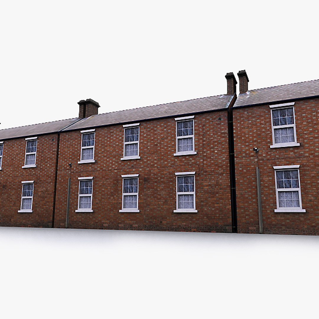 english house 002 3d model