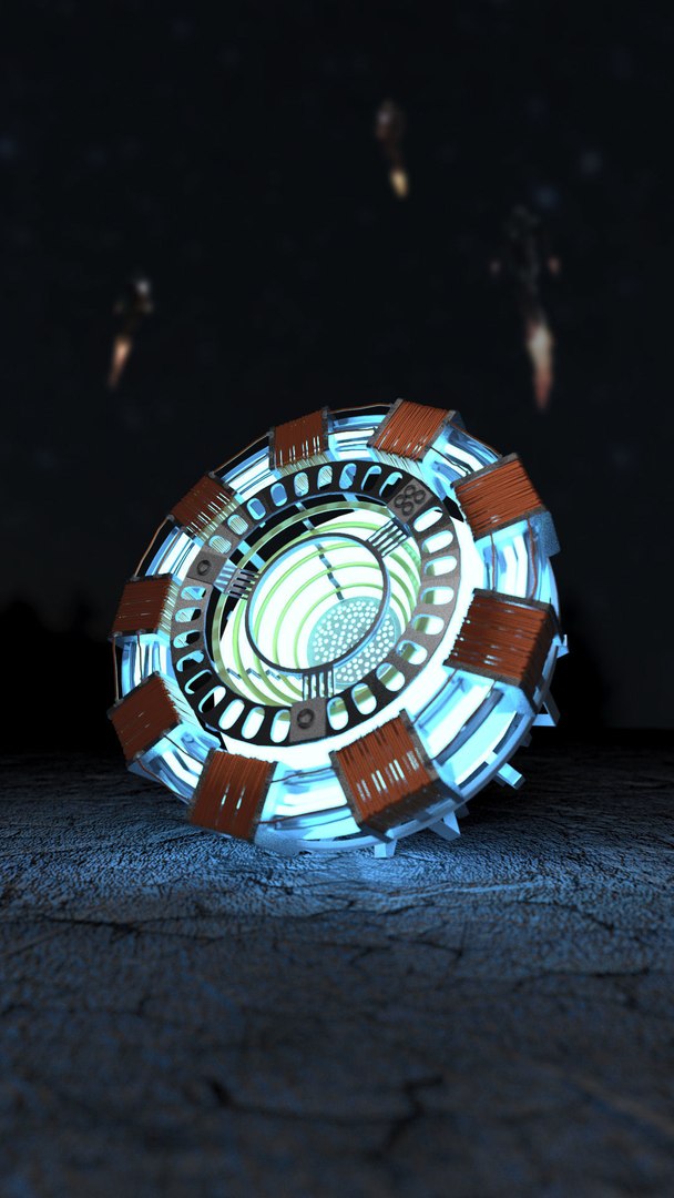3D arc reactor modeled model - TurboSquid 1446172