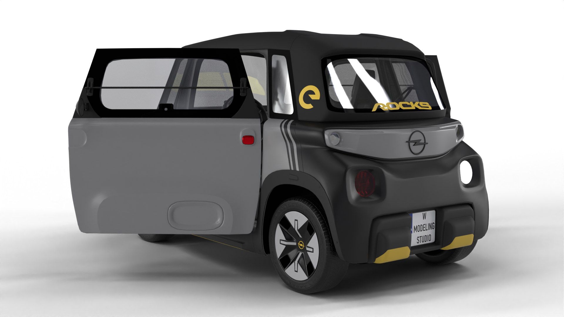 Opel Rocks E 2020 3d Model HQ Interior Model - TurboSquid 2229516