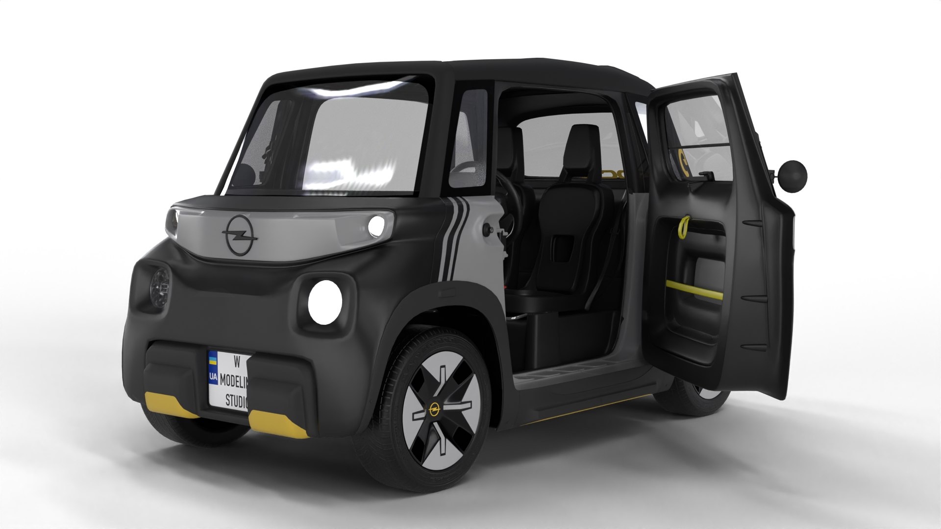 Opel Rocks E 2020 3d Model HQ Interior Model - TurboSquid 2229516