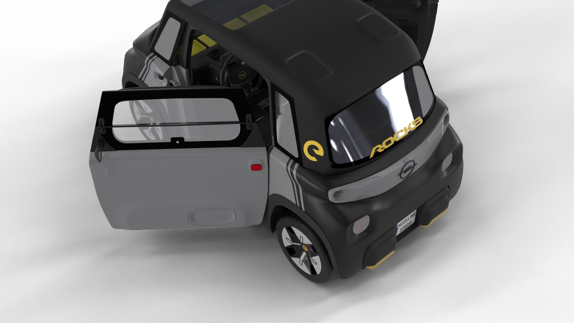 Opel Rocks E 2020 3d Model HQ Interior Model - TurboSquid 2229516