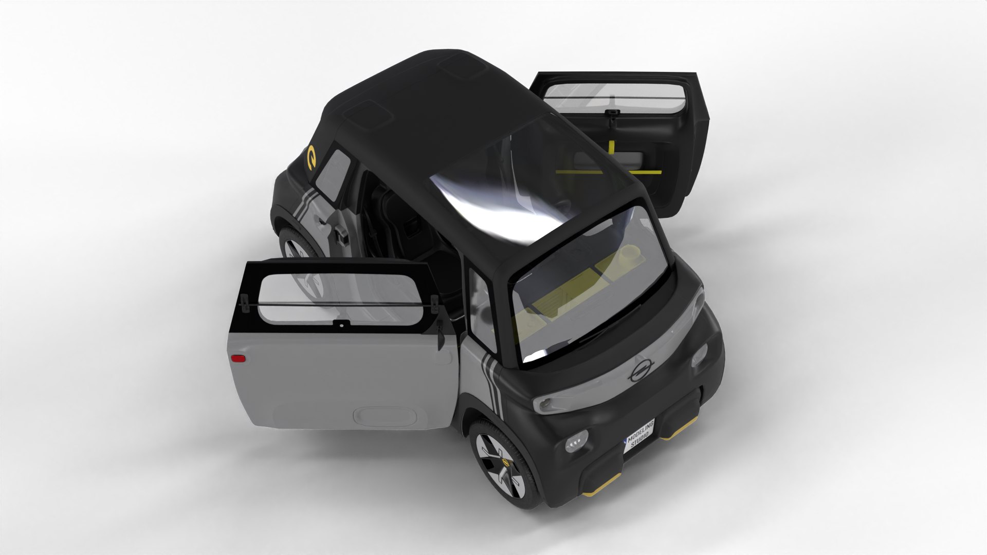 Opel Rocks E 2020 3d Model HQ Interior Model - TurboSquid 2229516