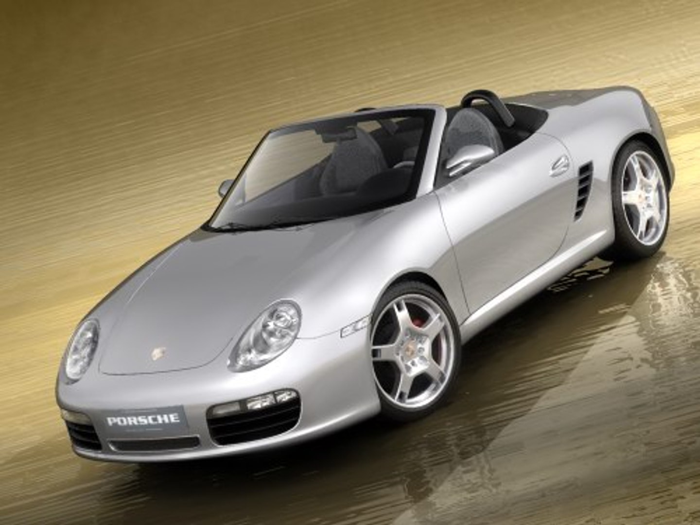 Porsche Boxster 2005 Sport 3d Model