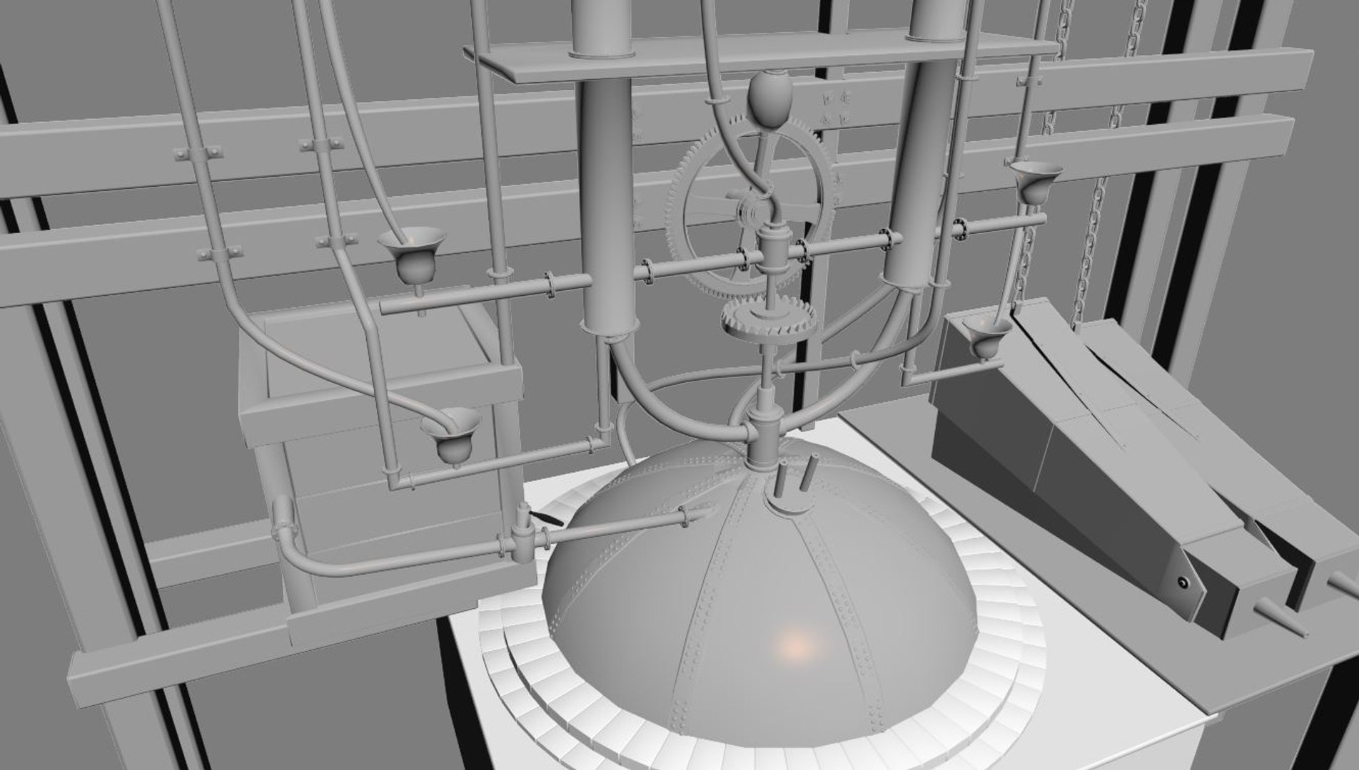 Ivan Polzunov Steam Engine 3D Model - TurboSquid 1243898