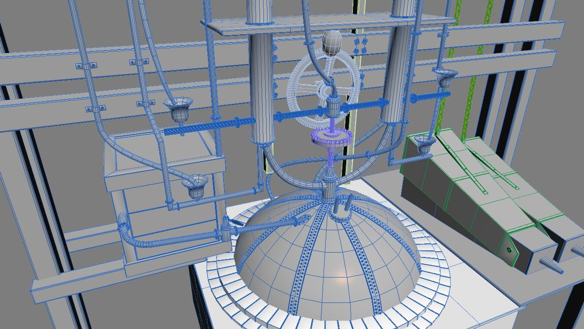 Ivan Polzunov Steam Engine 3D Model - TurboSquid 1243898