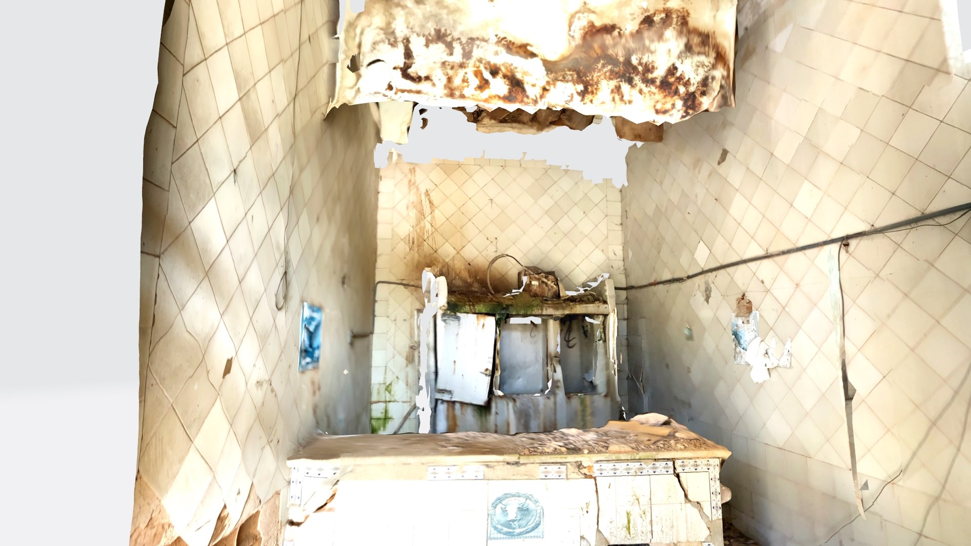 Destroyed Grocery Store 3D Model - TurboSquid 1968989