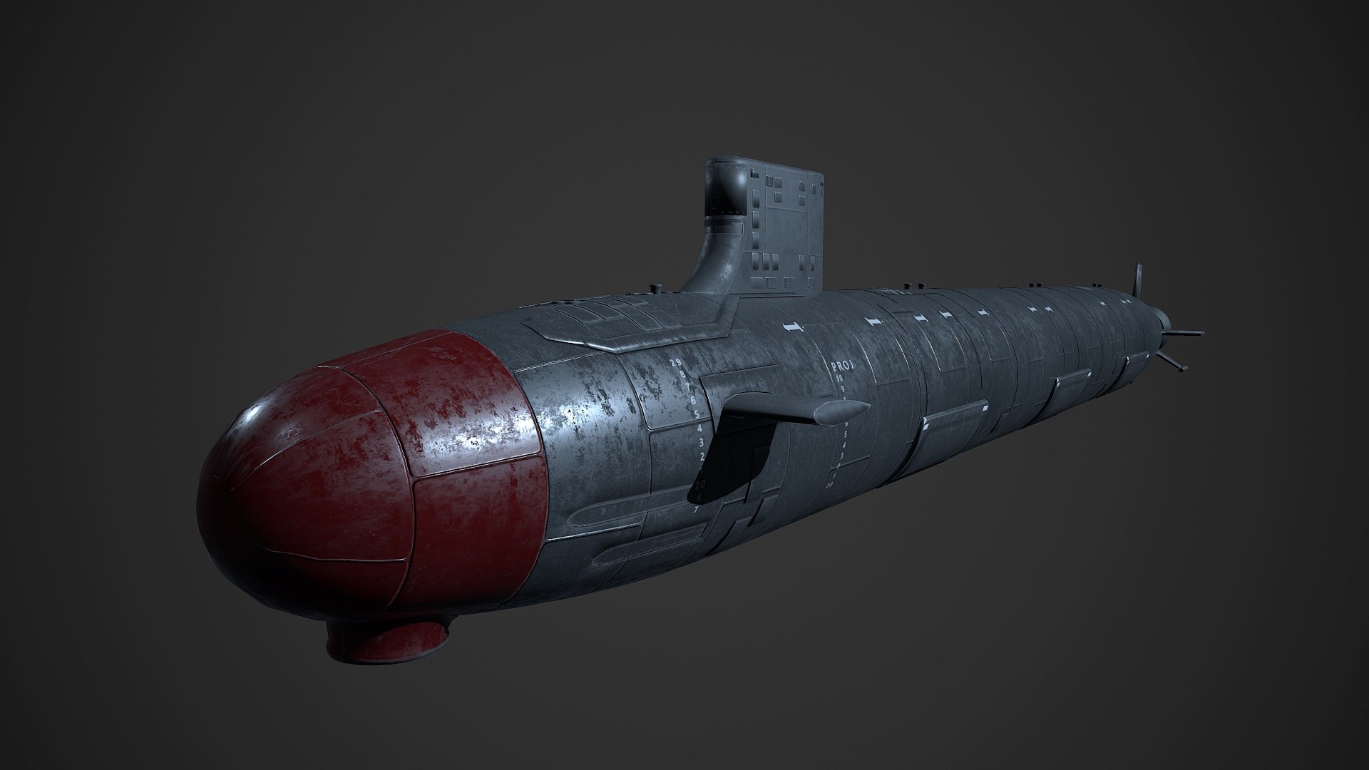 Submarine Virginia Class 3D - TurboSquid 2376944