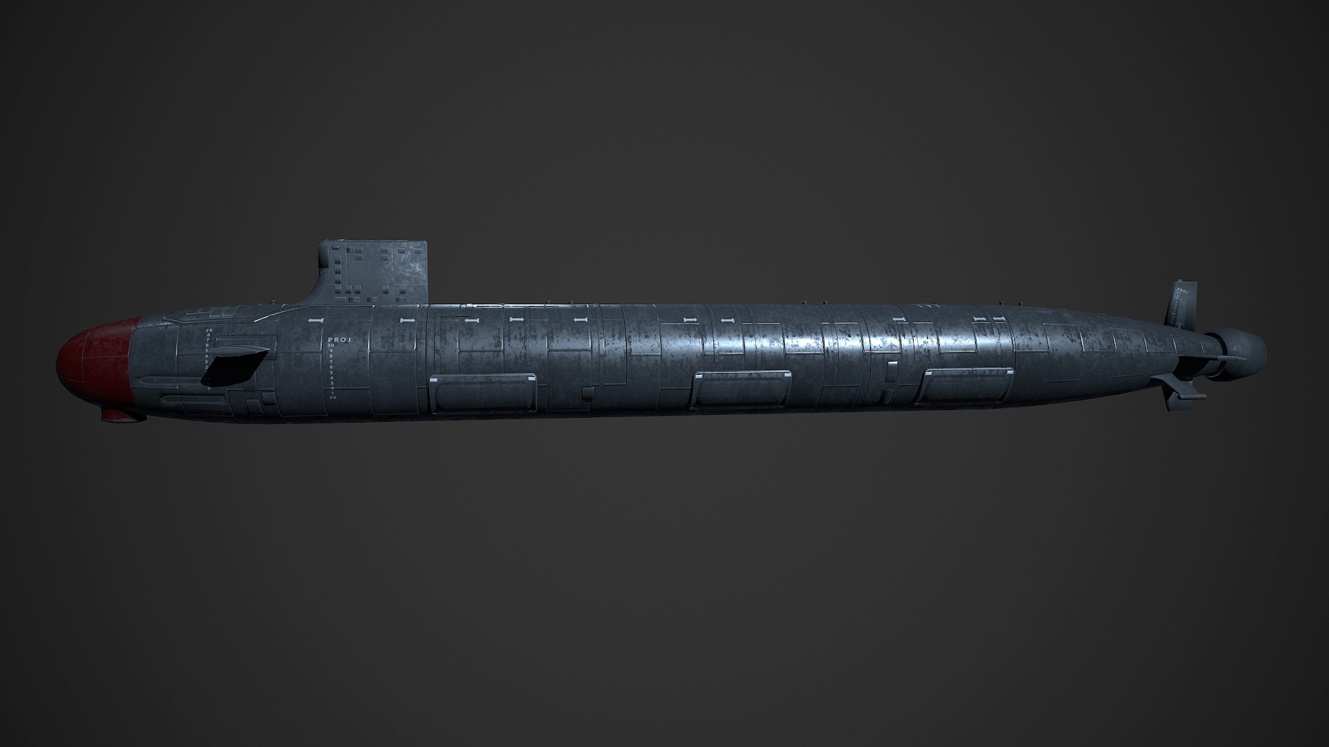 Submarine Virginia Class 3D - TurboSquid 2376944
