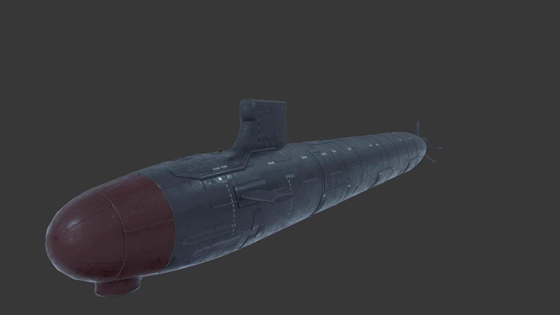 Submarine Virginia Class 3D - TurboSquid 2376944