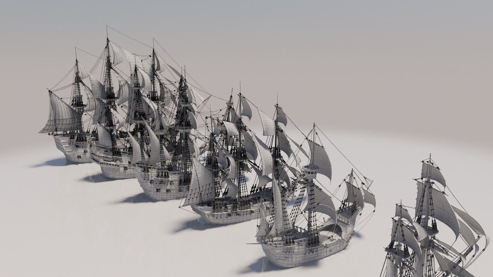SHIPS Kitbash Set 3D - TurboSquid 1915120