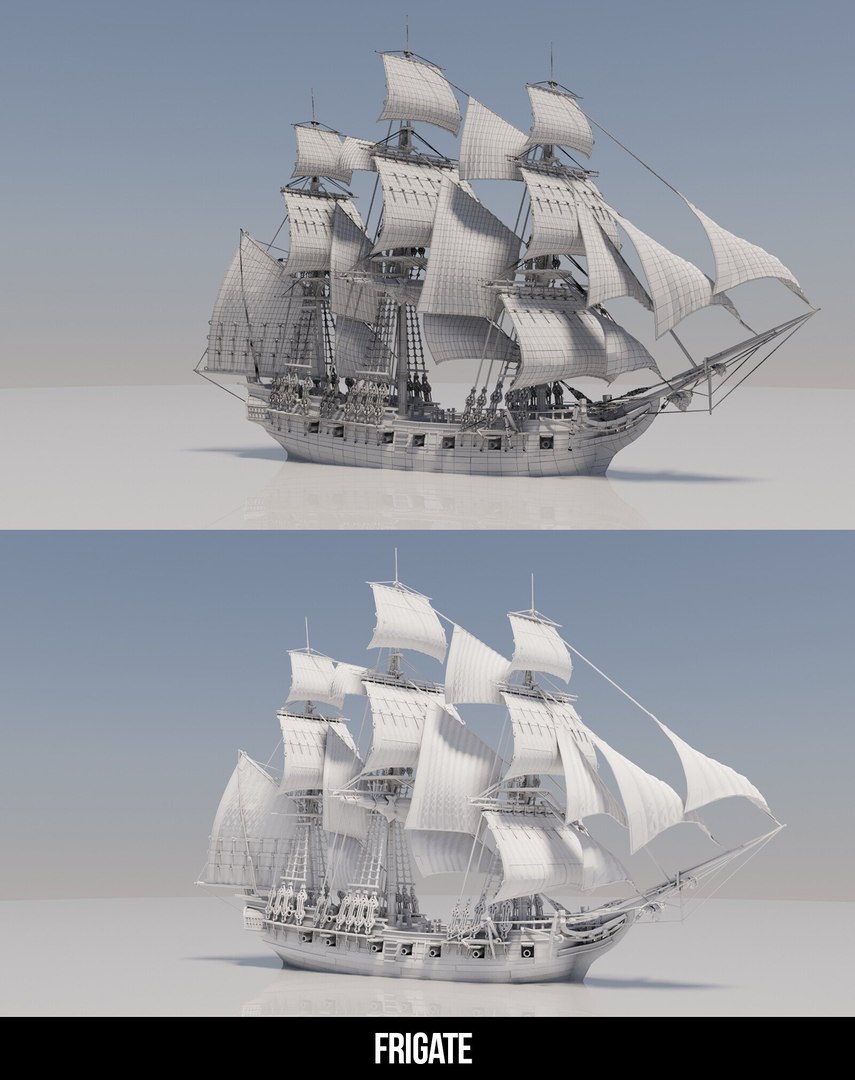 SHIPS Kitbash Set 3D - TurboSquid 1915120
