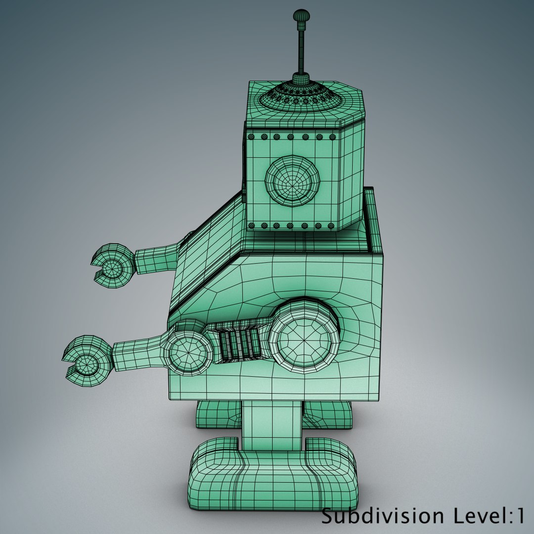 Tolo Toy Robot 3d Model