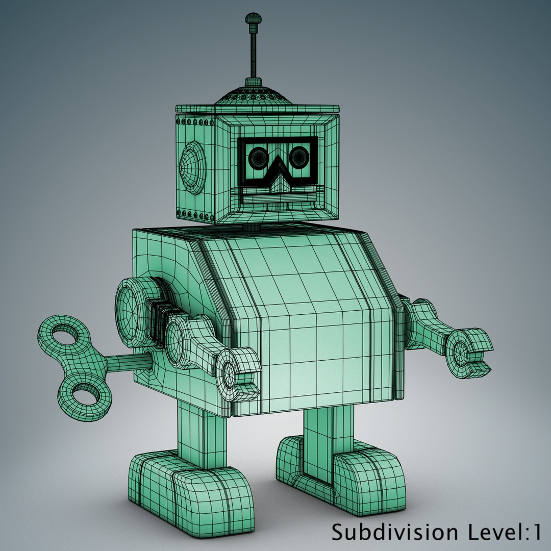 Tolo Toy Robot 3d Model