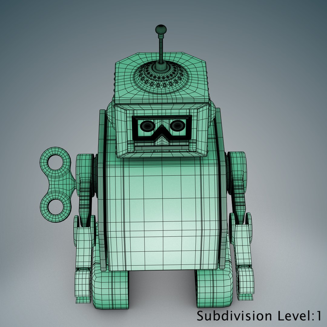 Tolo Toy Robot 3d Model