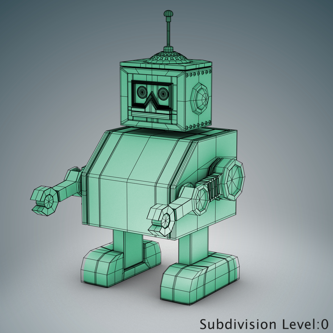 Tolo Toy Robot 3d Model