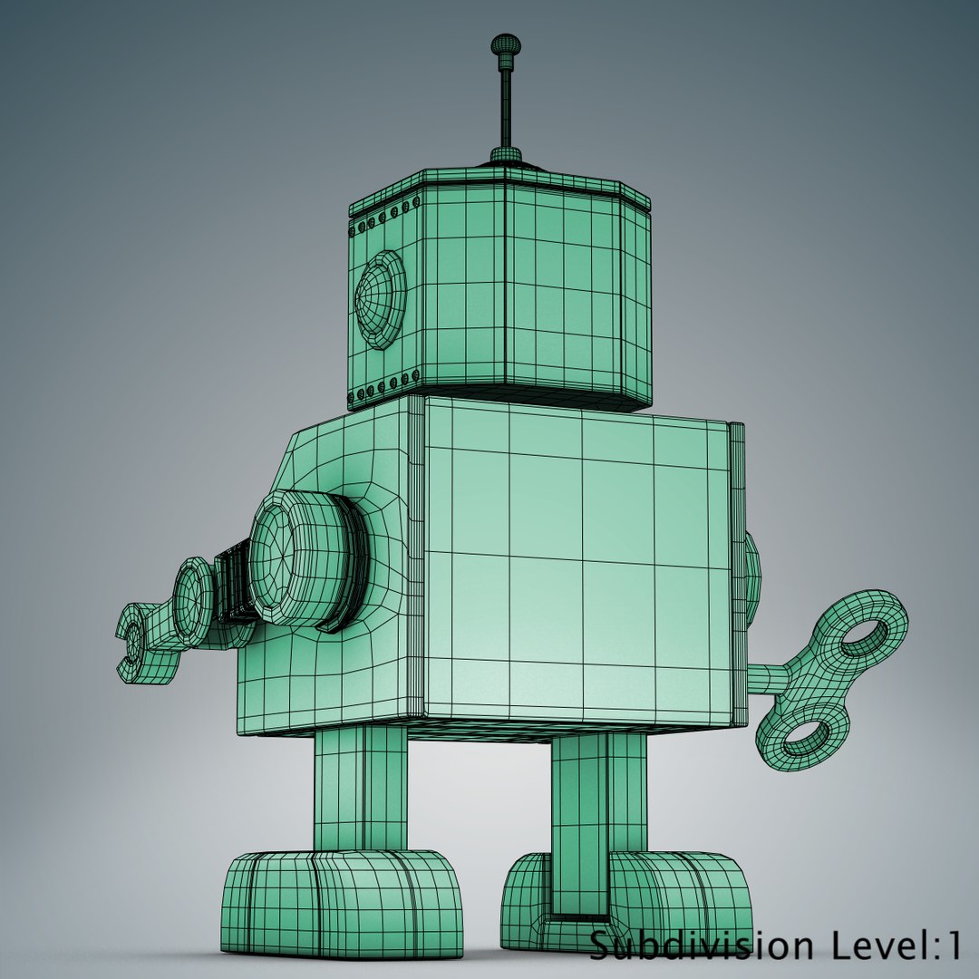 Tolo Toy Robot 3d Model