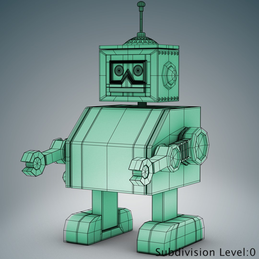 Tolo Toy Robot 3d Model