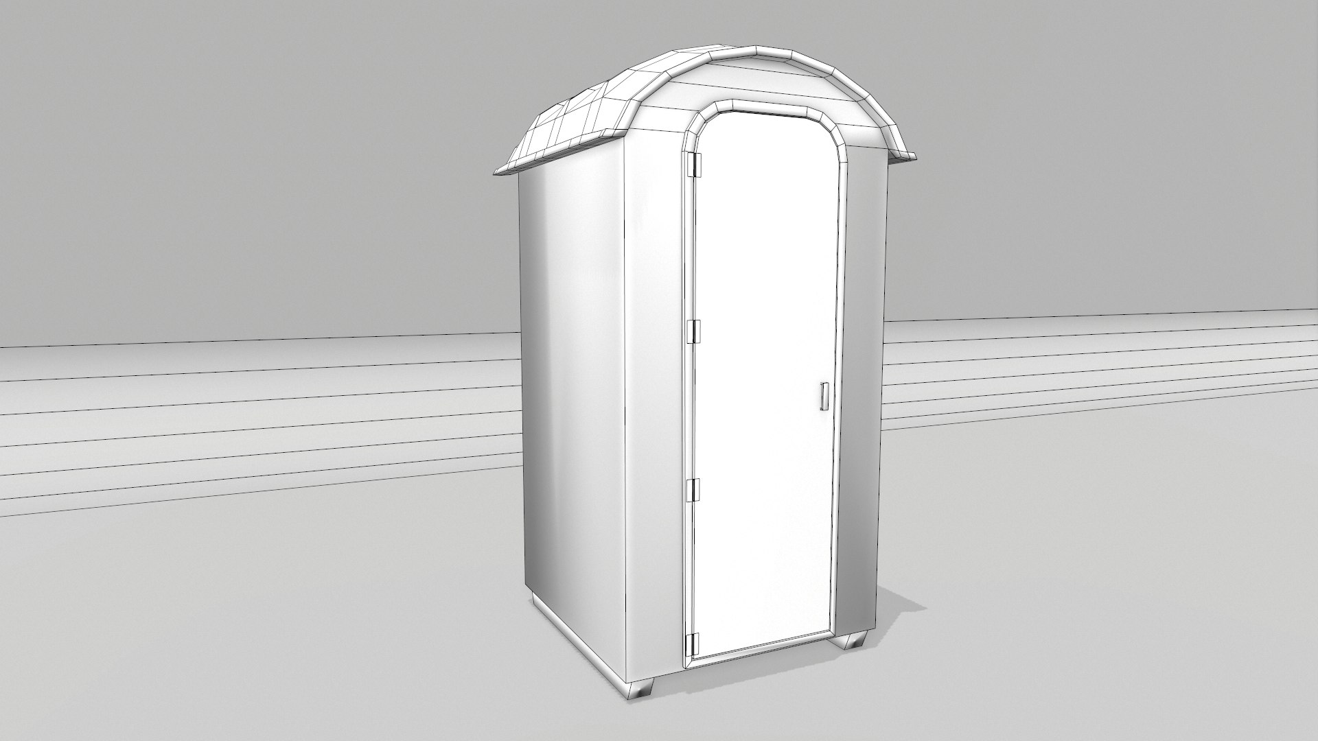 Free 3D Model Porta Potty - TurboSquid 1411316