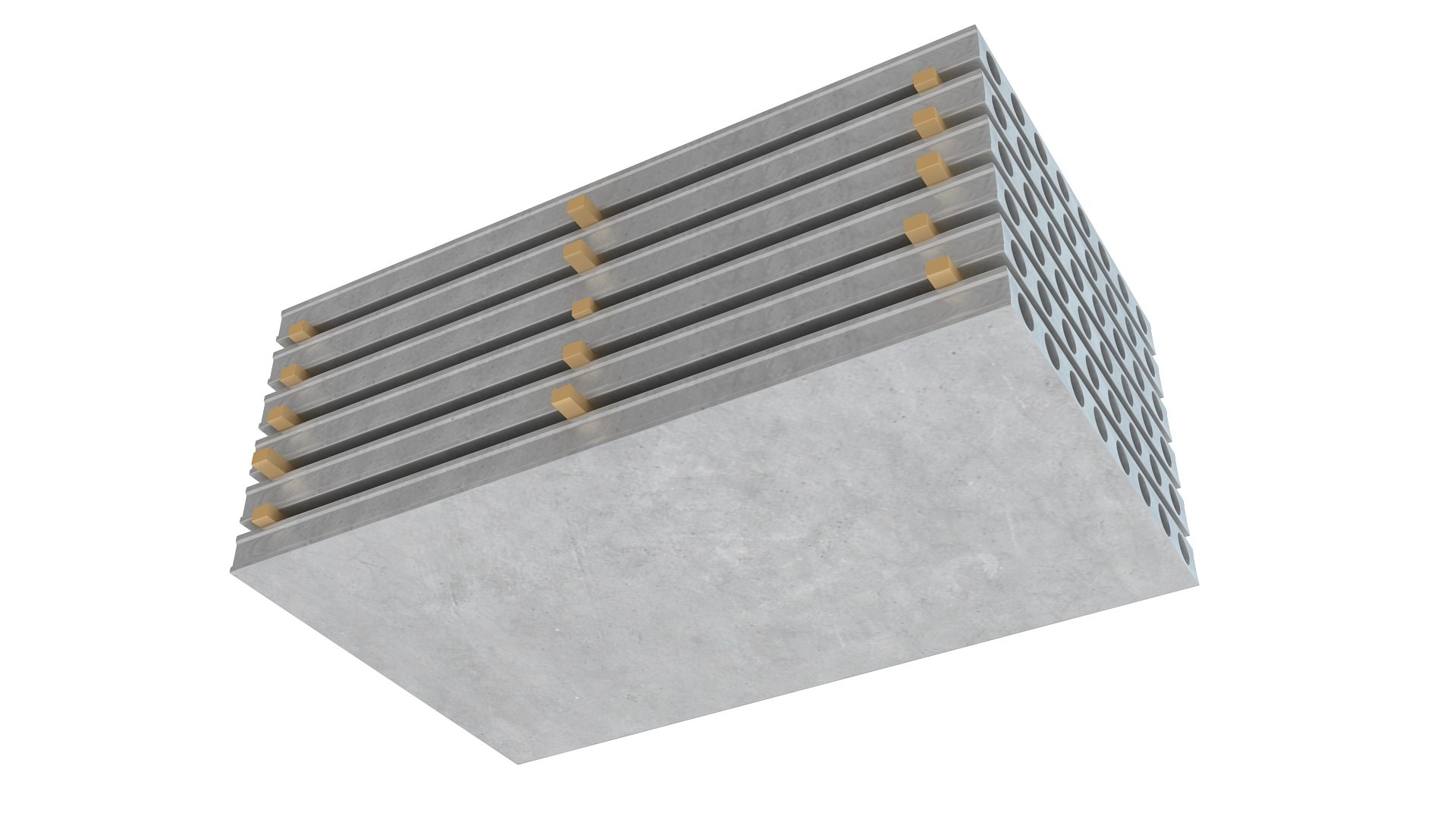 Concrete Slabs 3D Model - TurboSquid 1975338