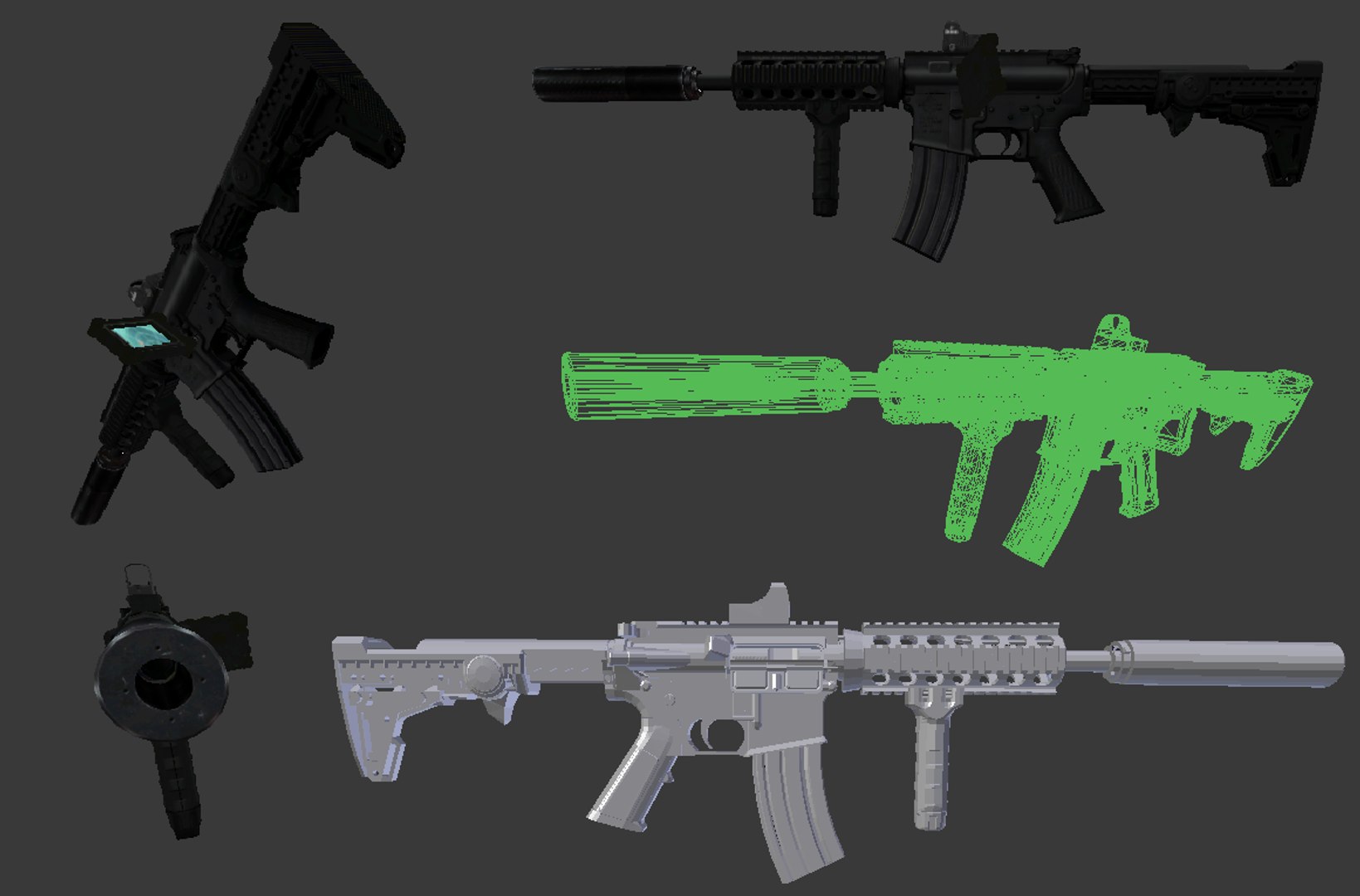 Textura Arma Model - TurboSquid 1534013