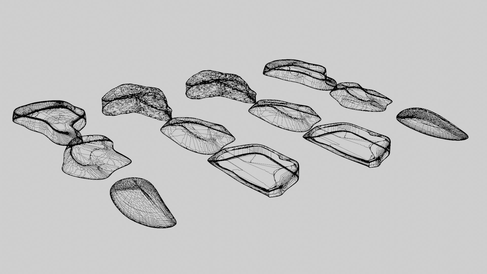 3D Raw And Cooked Meat - TurboSquid 1920602