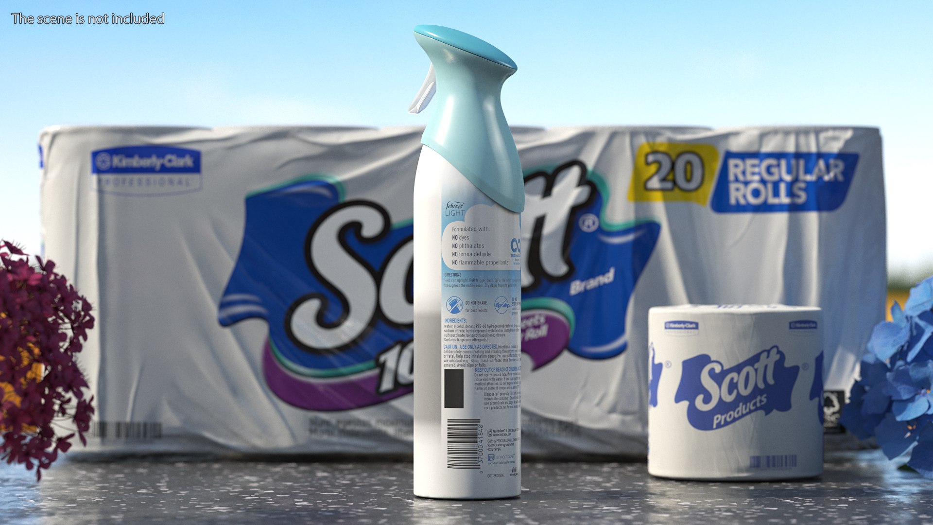 3D Air Freshener Febreze AIR LIGHT Sea Spray - TurboSquid 1828140