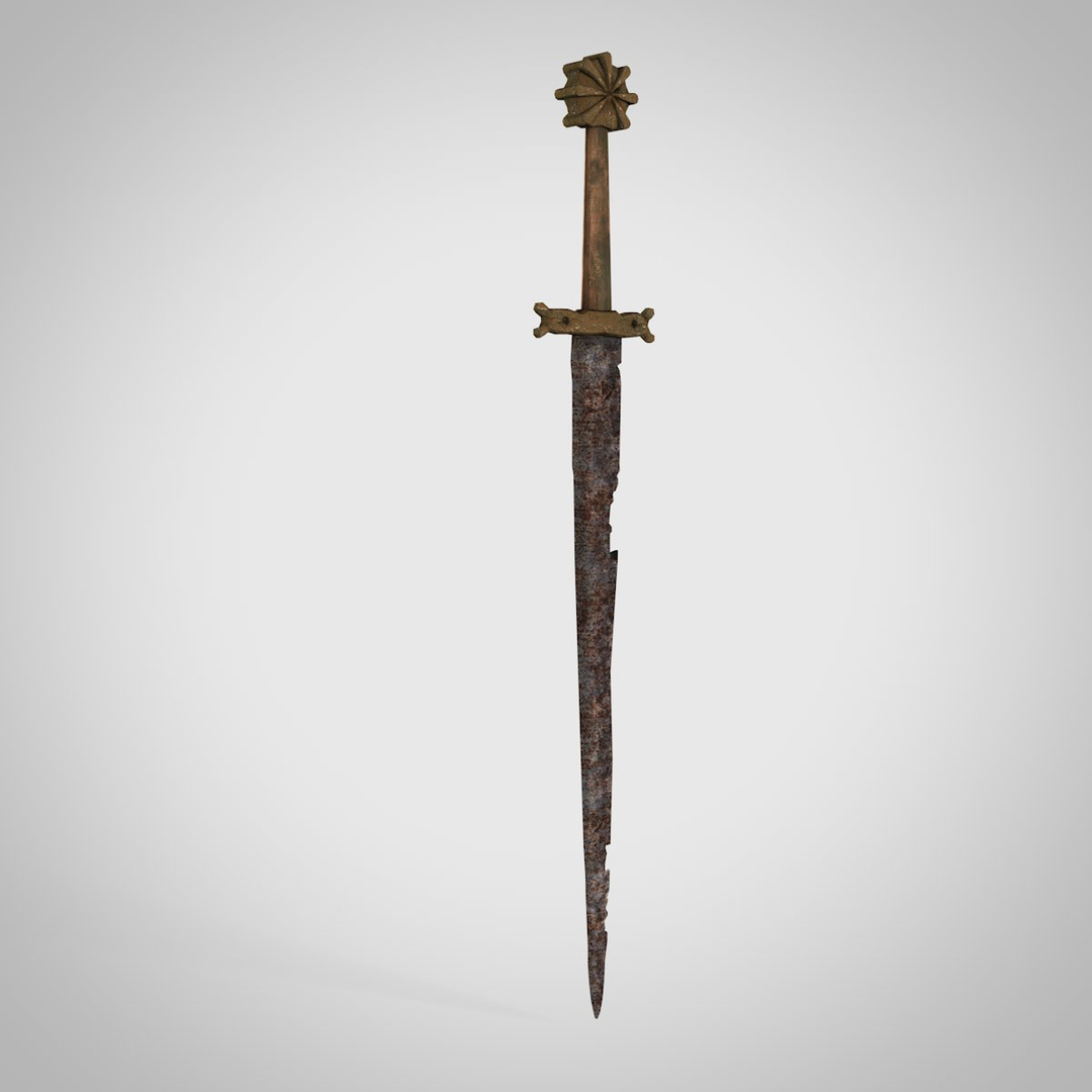 dagger medieval dxf