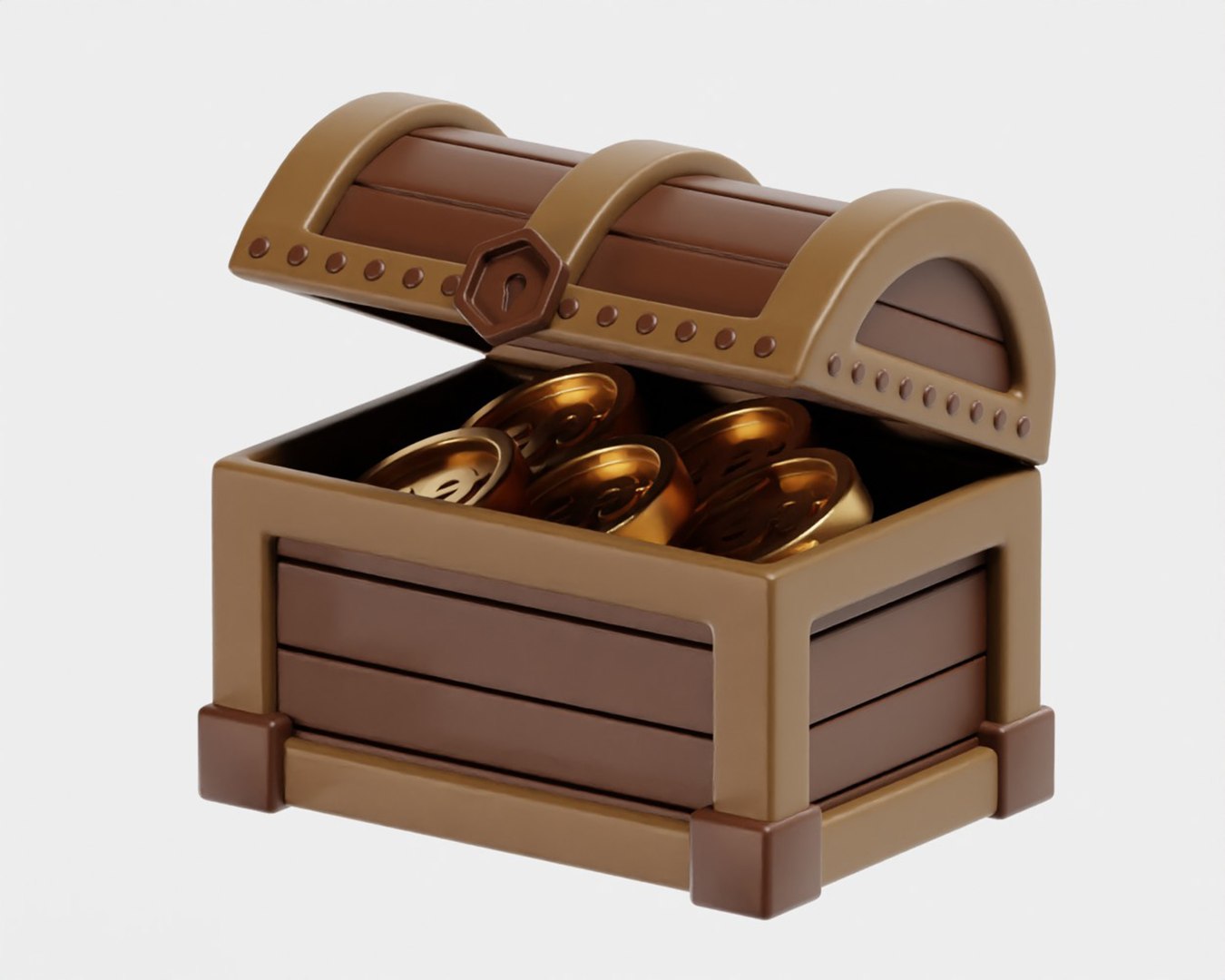 Treasure Chest Treasure Box 3D - TurboSquid 2316043
