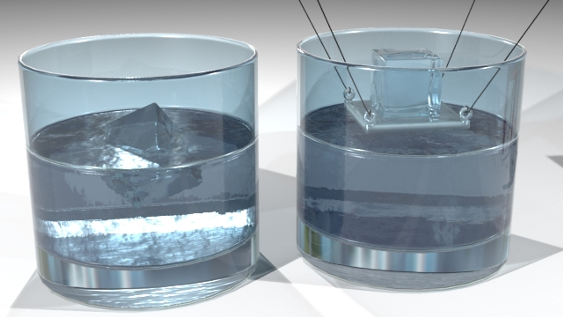 3d icecube physical school experiment
