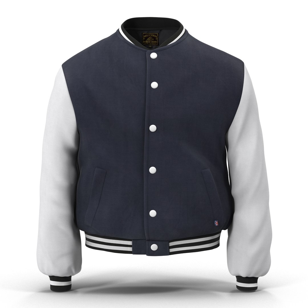 Baseball Jacket 3d Max