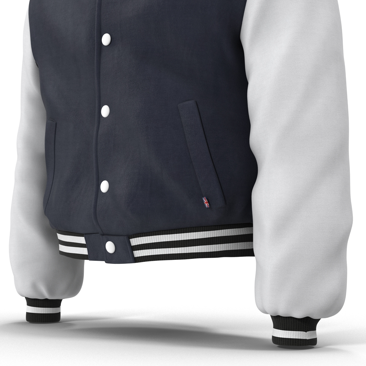 baseball jacket 3d max