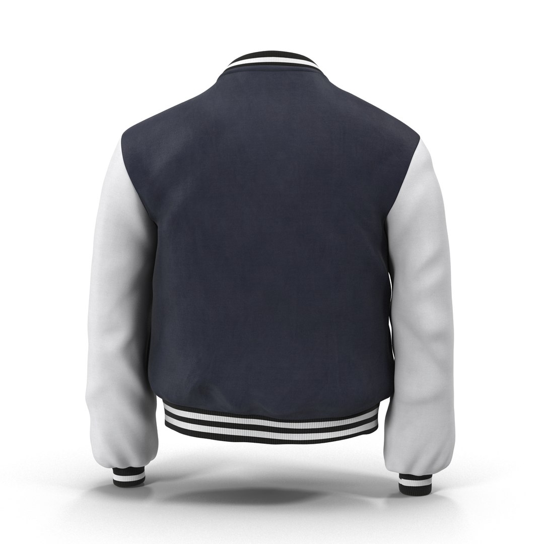 Baseball Jacket 3d Max