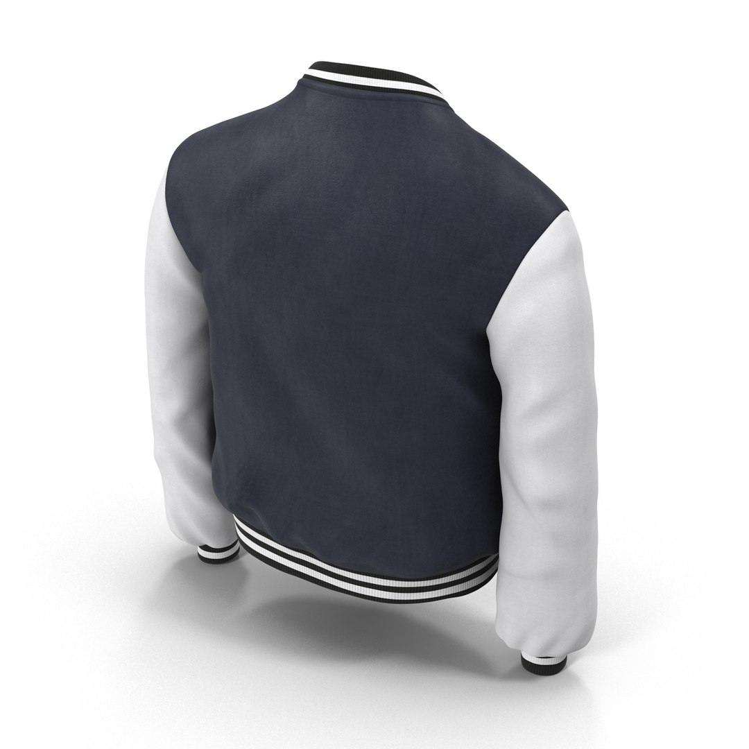 Baseball Jacket 3d Max