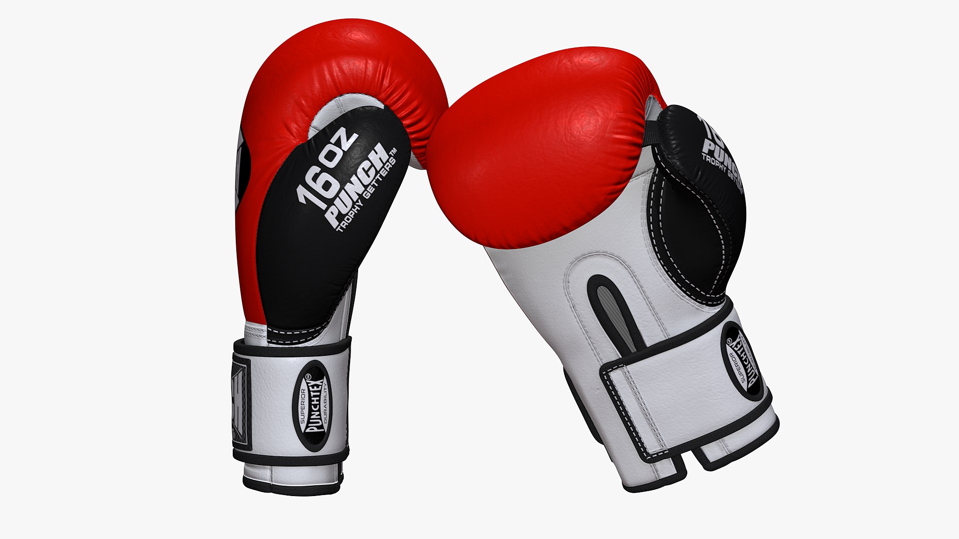 PUNCH Trophy Getters Boxing Gloves Sparring 8K 3D - TurboSquid 2013017