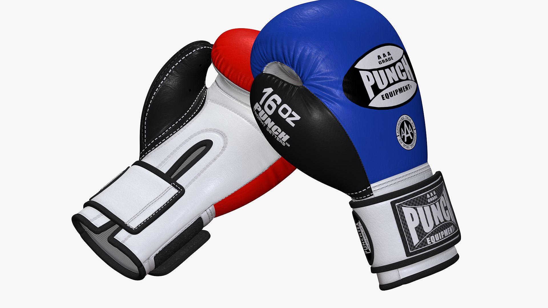 PUNCH Trophy Getters Boxing Gloves Sparring 8K 3D - TurboSquid 2013017