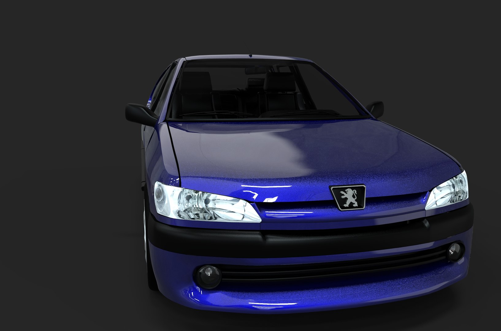 306 Hatchback Peugeot 3D Model - TurboSquid 1233054