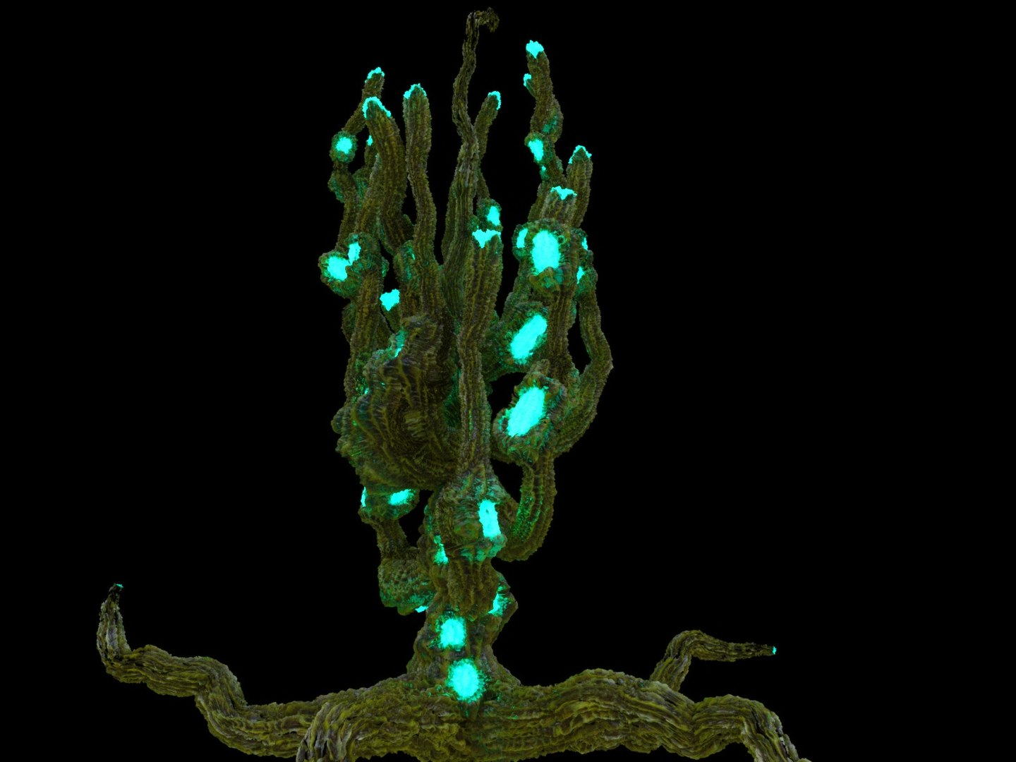 Alien Plants 3D Model - TurboSquid 1308051