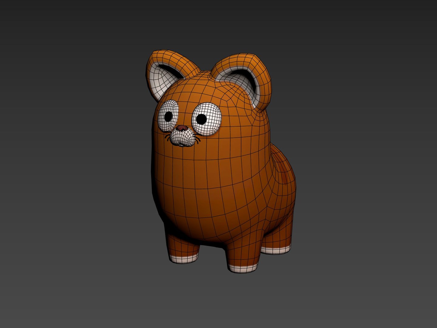 Cat Character 002 3D Model - TurboSquid 2321550