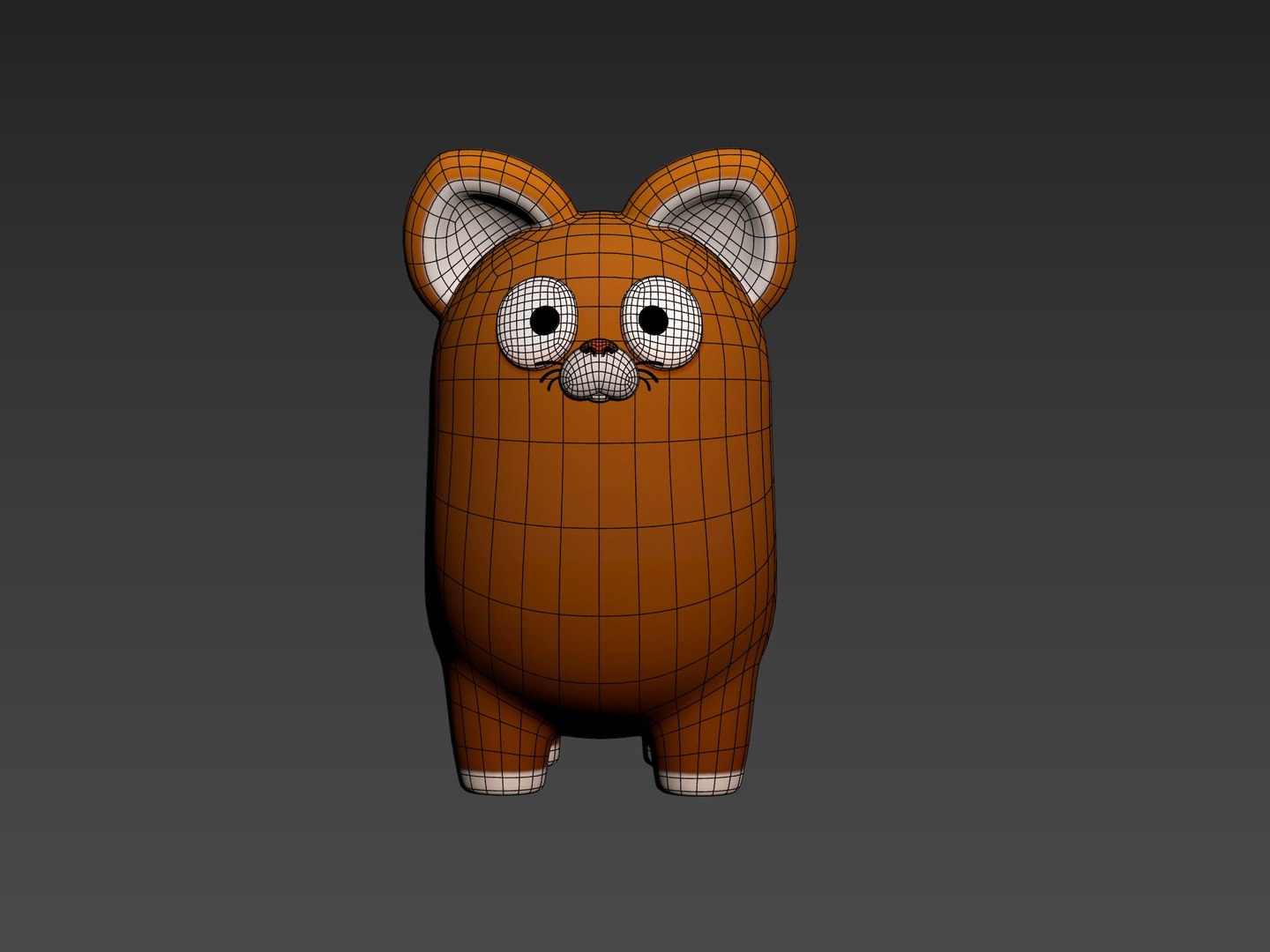 Cat Character 002 3D Model - TurboSquid 2321550