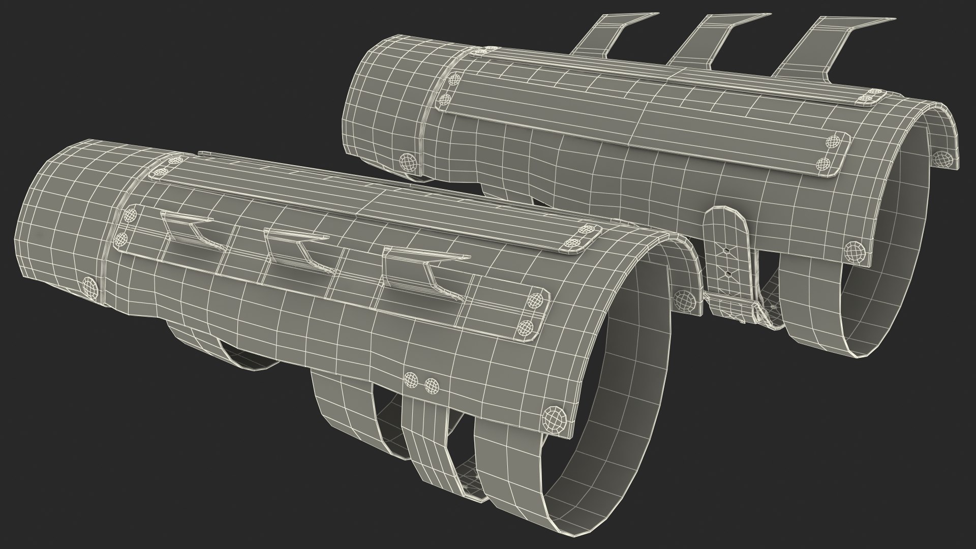 Martial arts arm cuff 3D model - TurboSquid 1685640