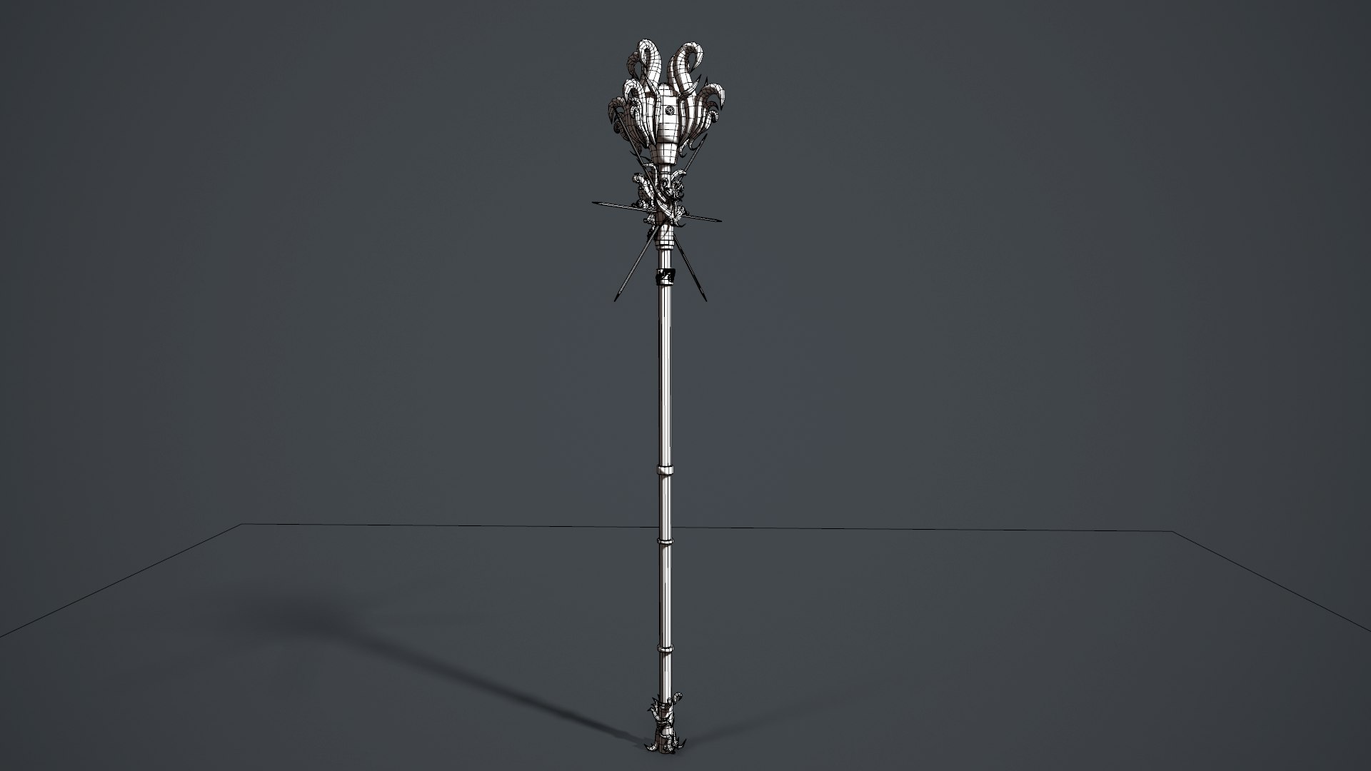 3D Staff of the dead model - TurboSquid 1809730